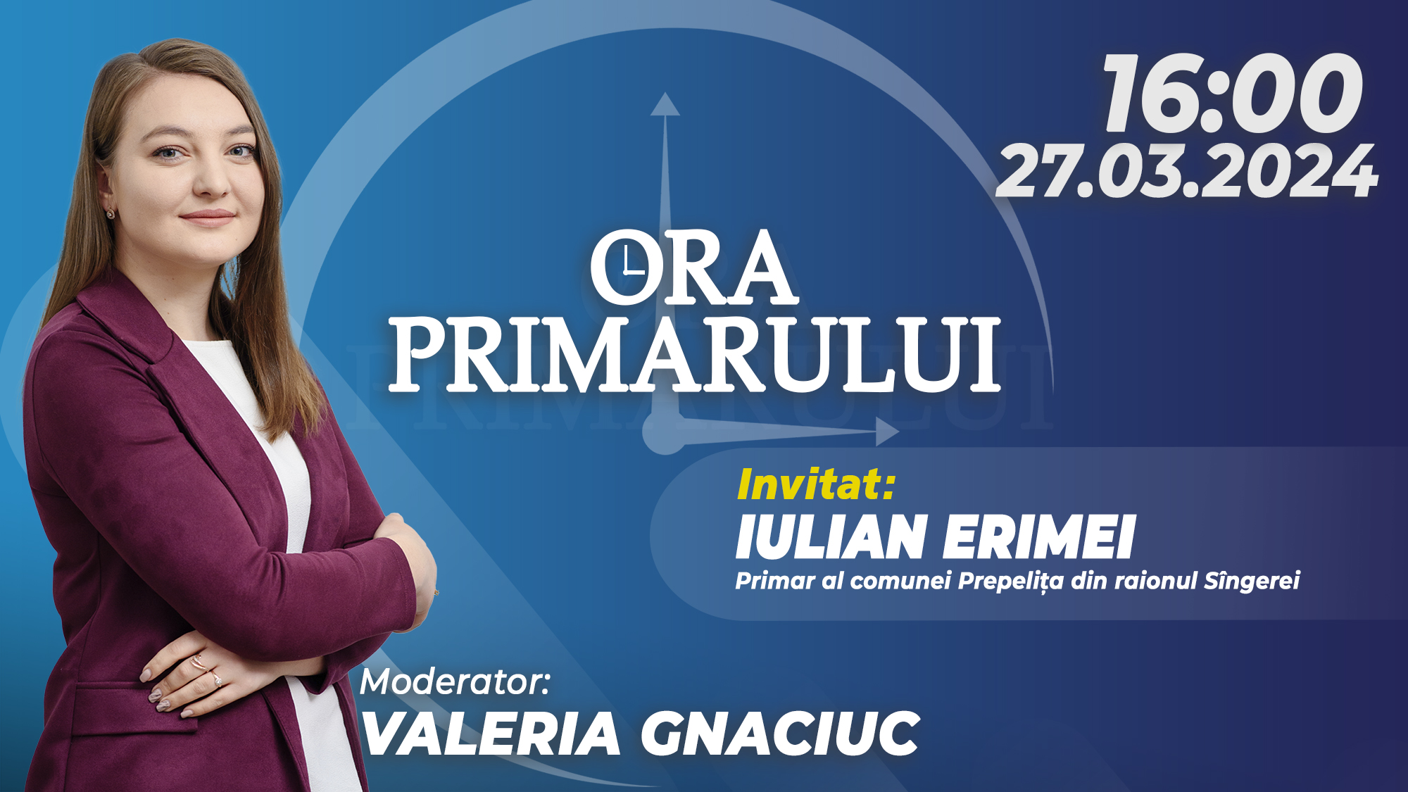 Ora primarului // Invitat: Iulian Erimei, Primar al comunei Prepelița ...